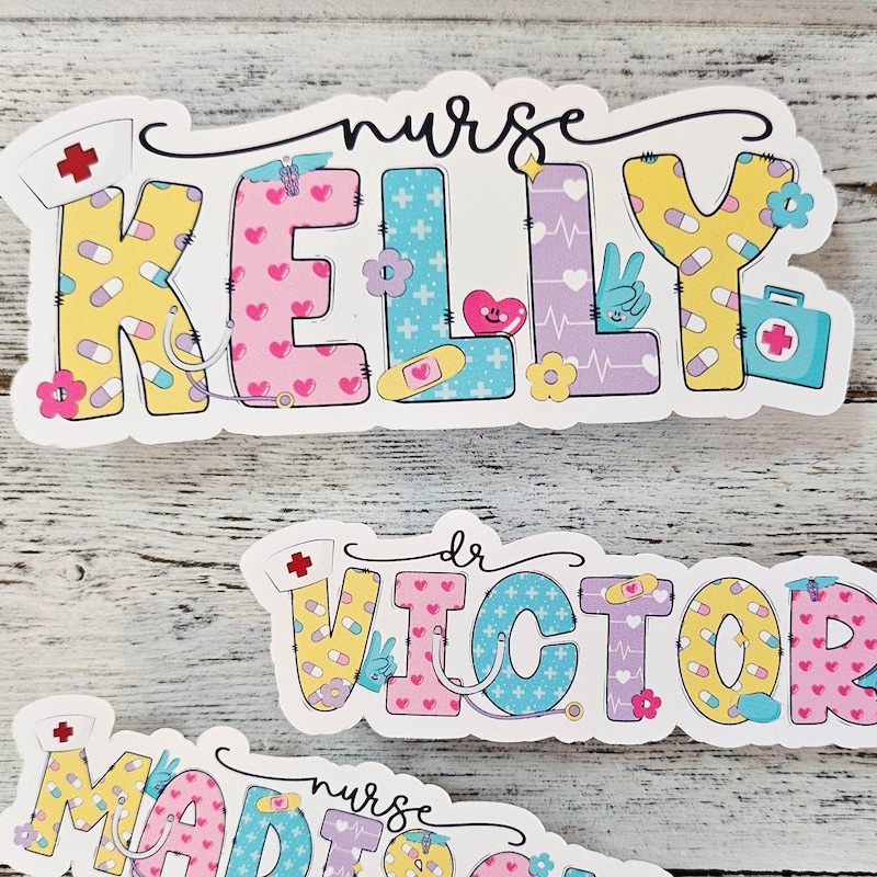 Nurse Stickers - Etsy