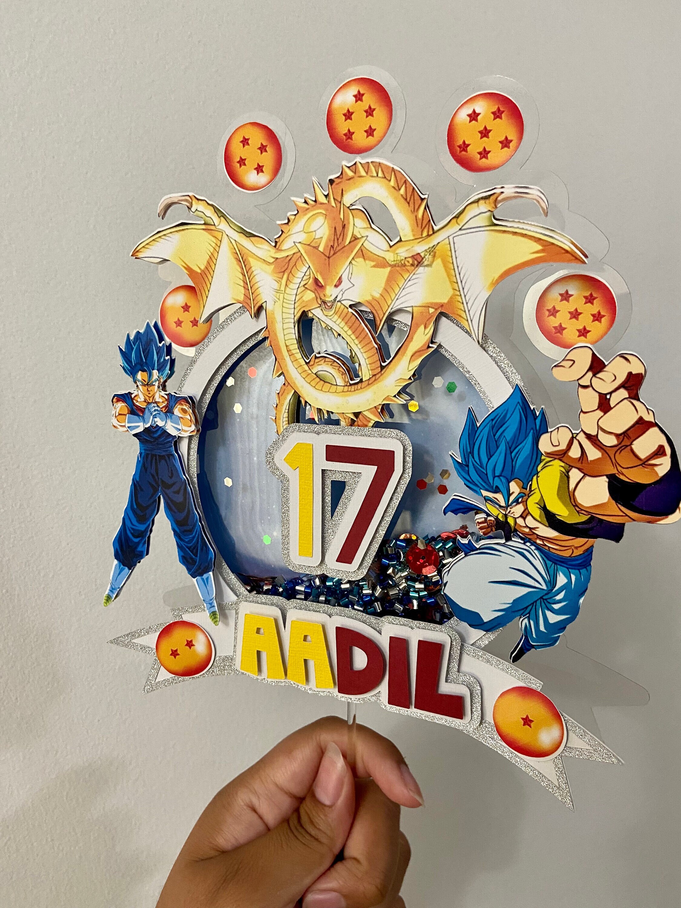 Dragon Ball Z Cake Topper Shaker Dragonball Z - Etsy