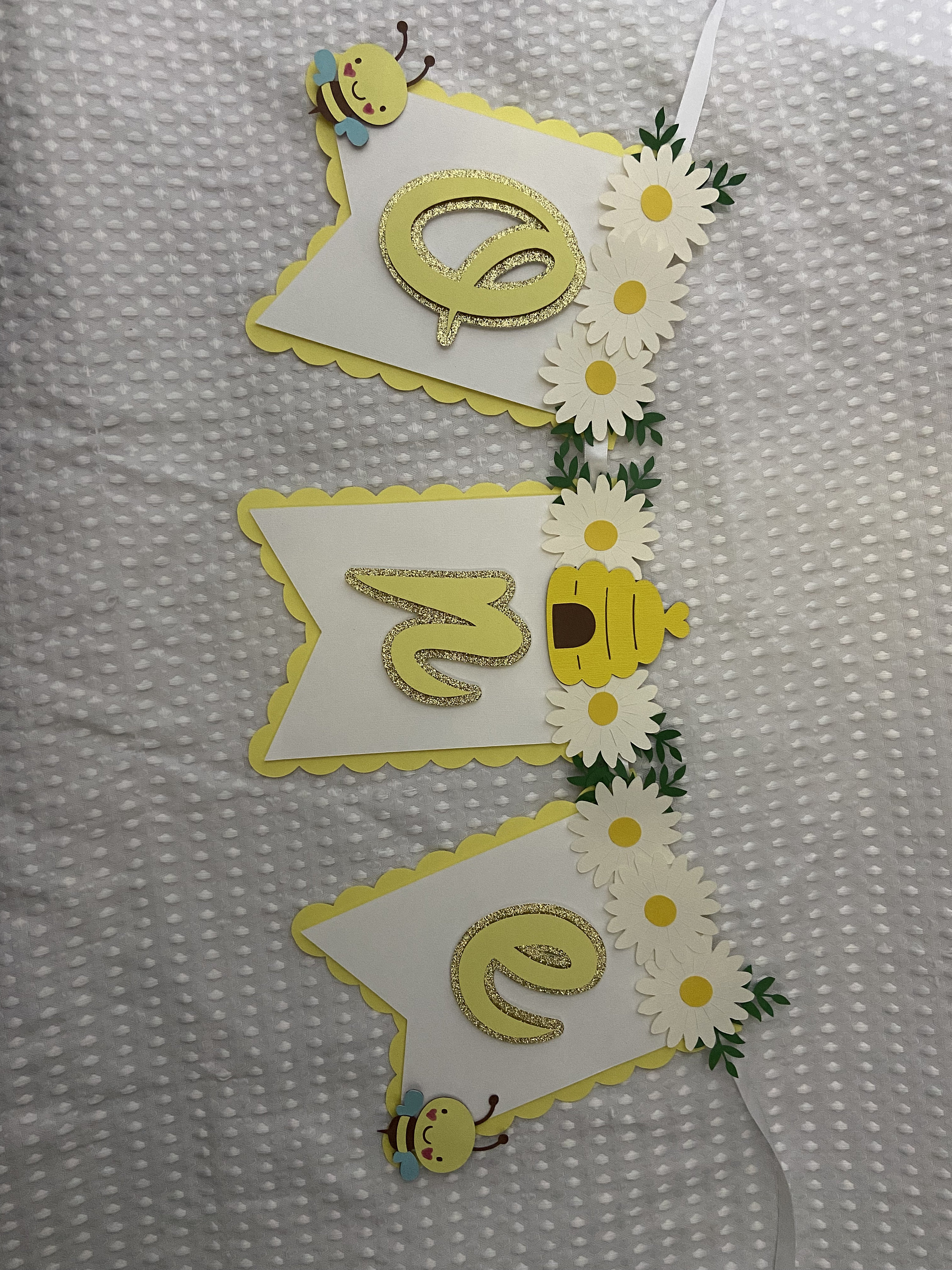 Bee Theme Cake Topper - Etsy