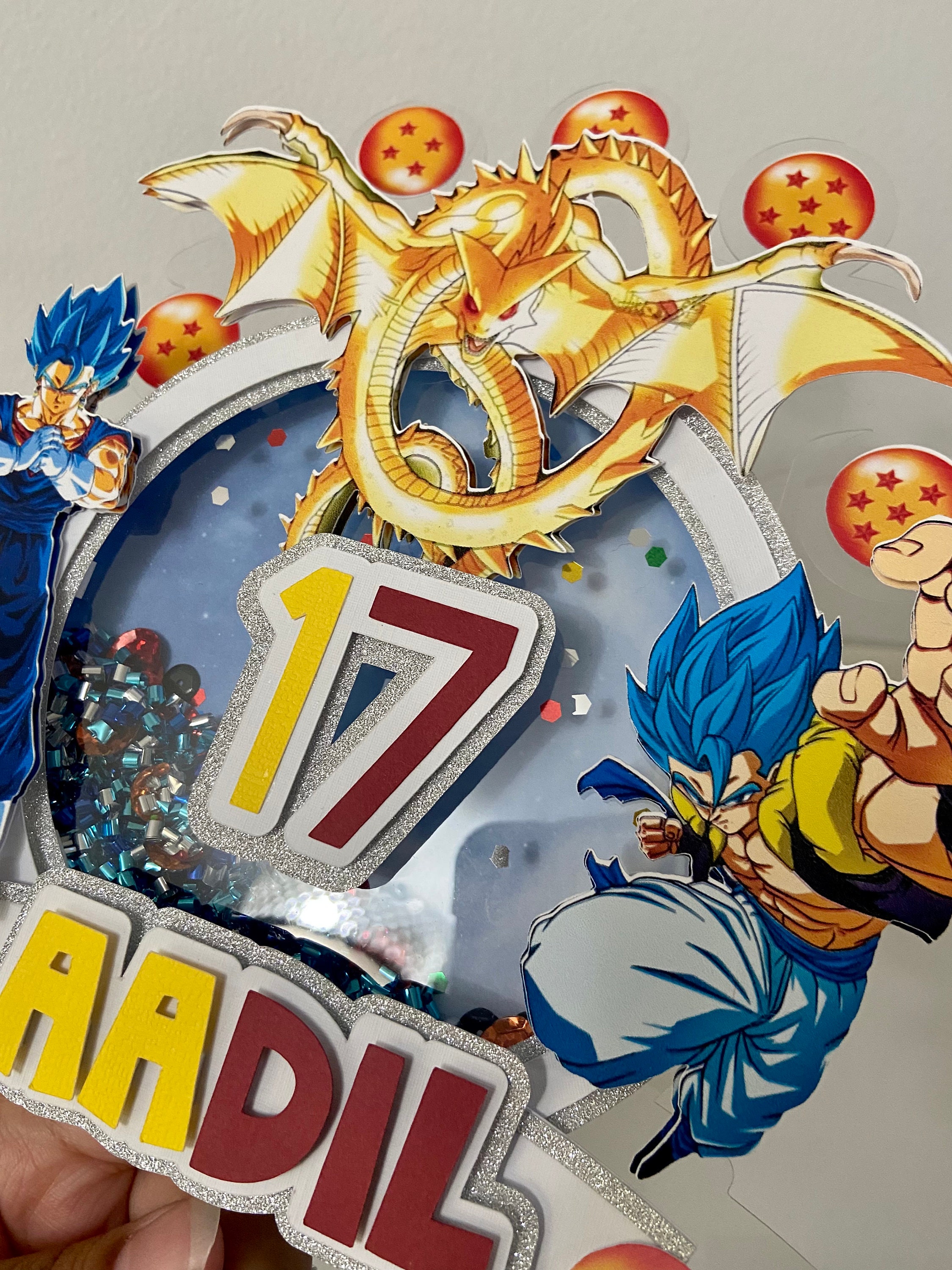 Dragon Ball Z Cake Topper Shaker Dragonball Z - Etsy