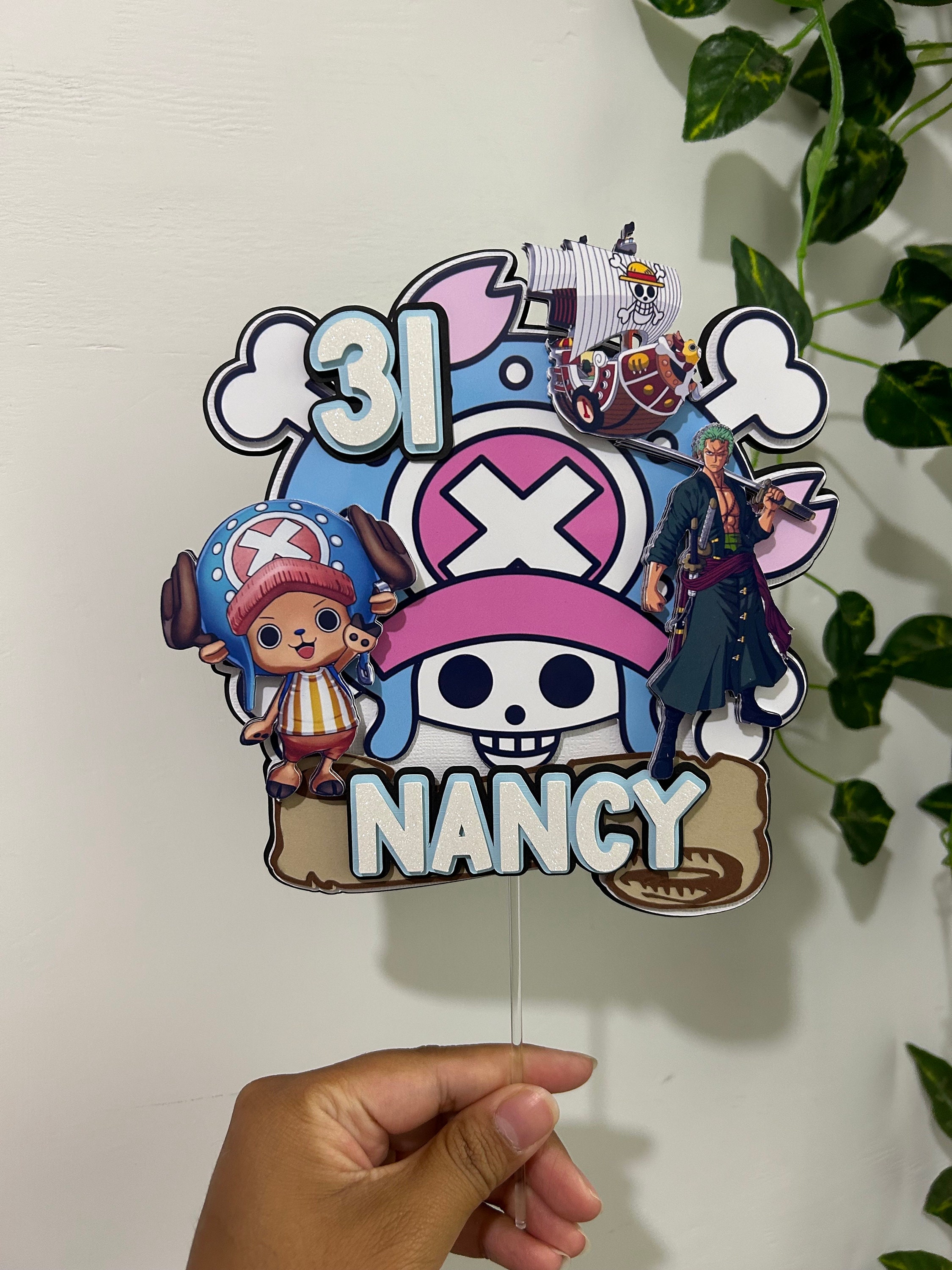 One Piece Cake Topper | Anime | Chopper - Etsy