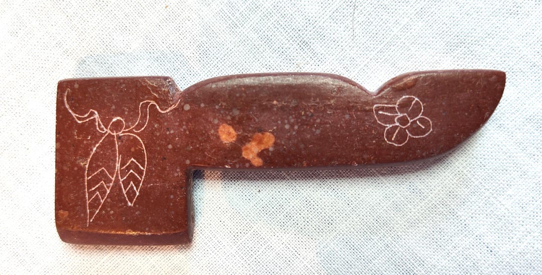 Small Native American Pipestone Hatchet or Axe, SE SIOUX - Etsy