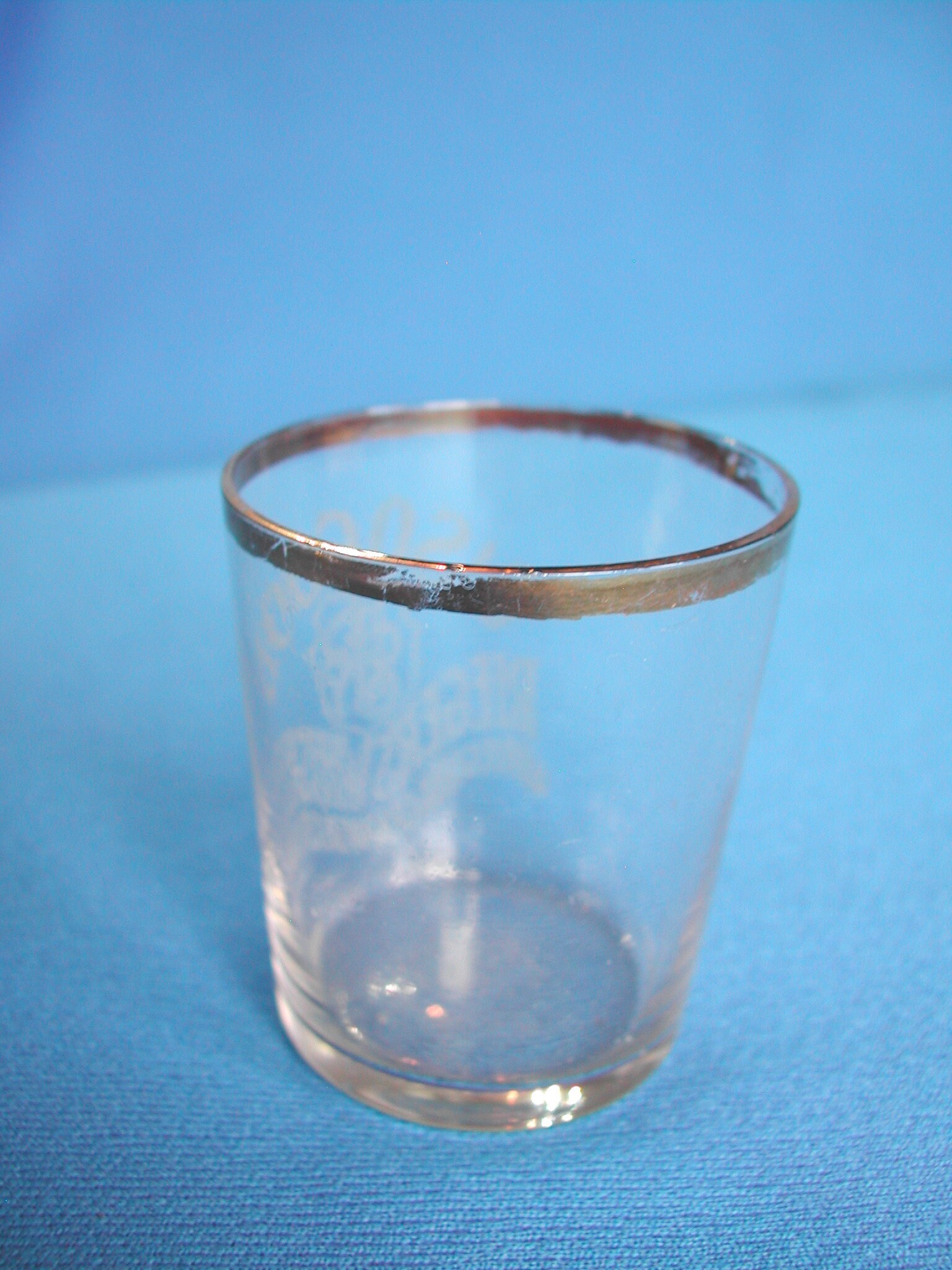 Vintage Pre Prohibition Whiskey Glass, O SO Good, Riegers - Etsy