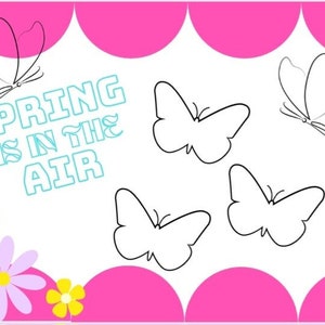 Spring is in the Air Bulletin Board - Etsy