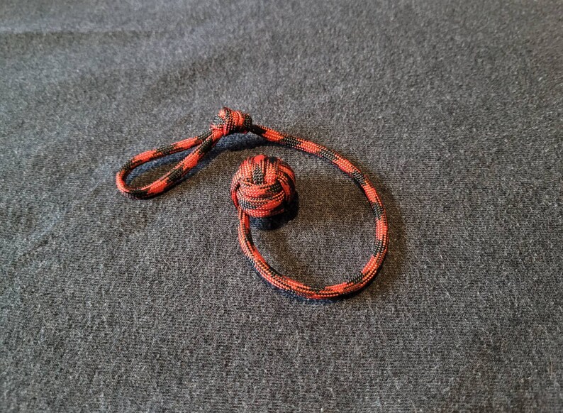 Paracord Monkey's Fist Begleri One Sided Loop Version - Etsy
