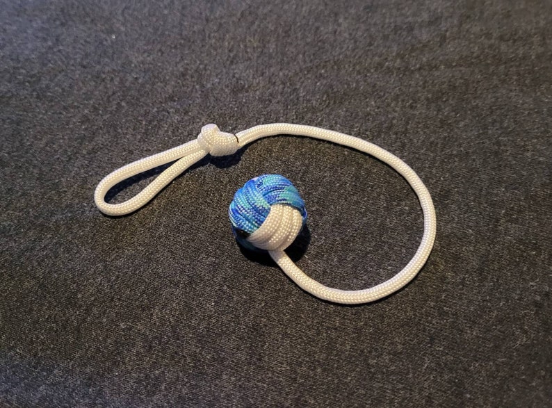 Paracord Monkey's Fist Begleri One Sided Loop Version - Etsy