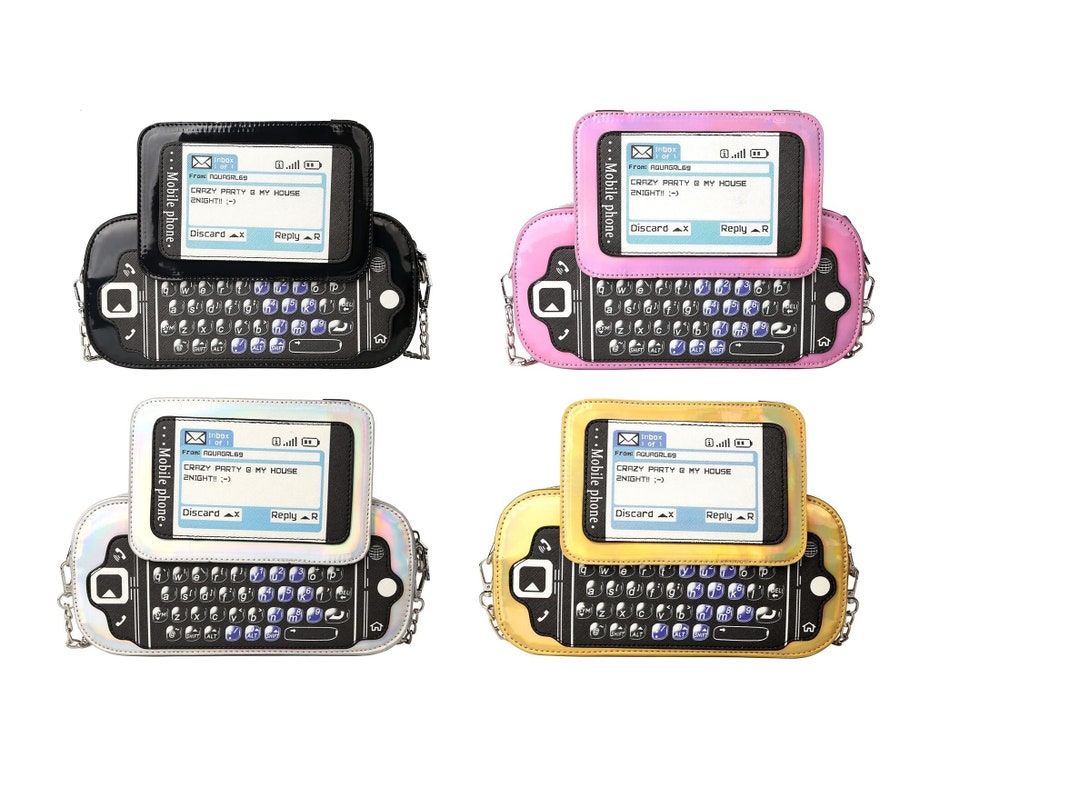 Vintage Slider Phone Shoulder Purses Crossbody Bag for Girl Women ...