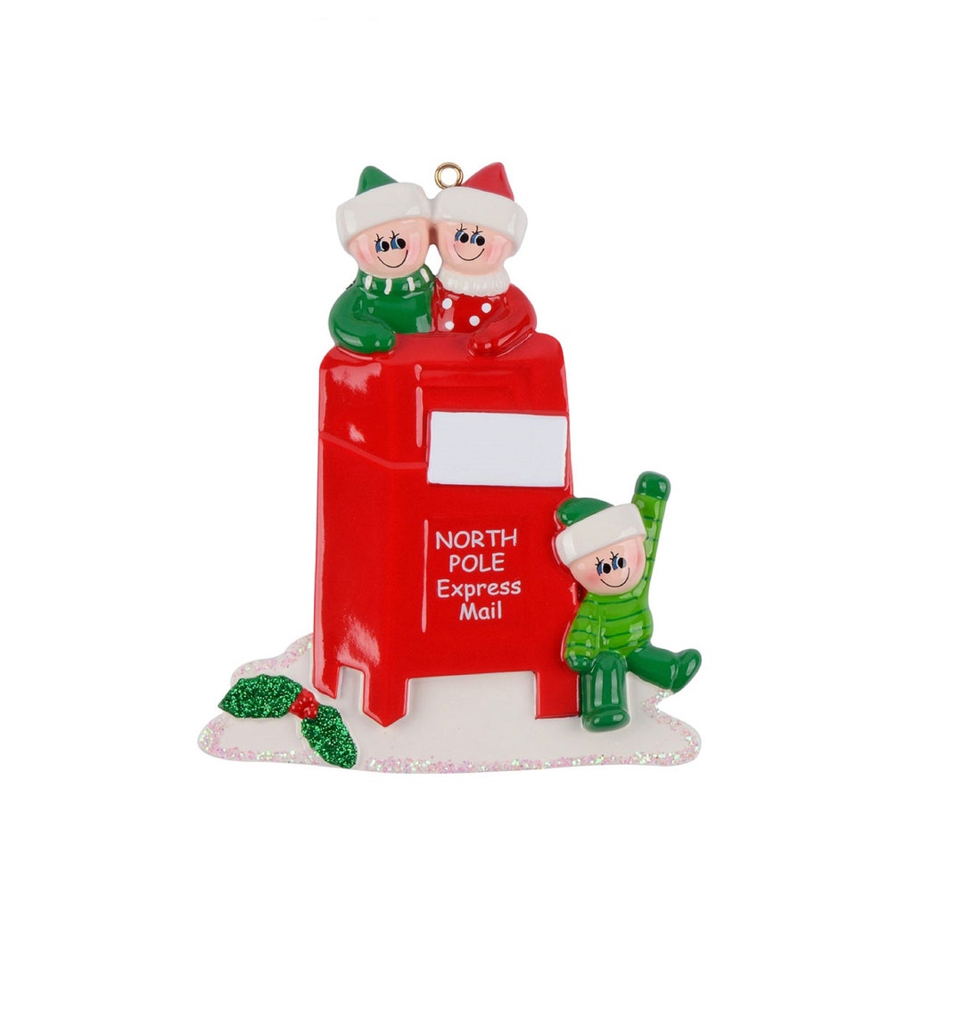 Letters to Santa Polar Express ( Family of 3 ) With 1 Kid Personalized ...