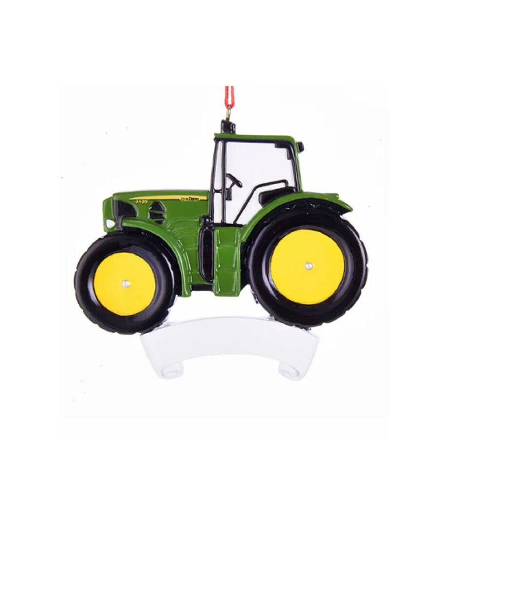 John Deere™ Tractor Ornament Personalized Christmas Ornament - Etsy