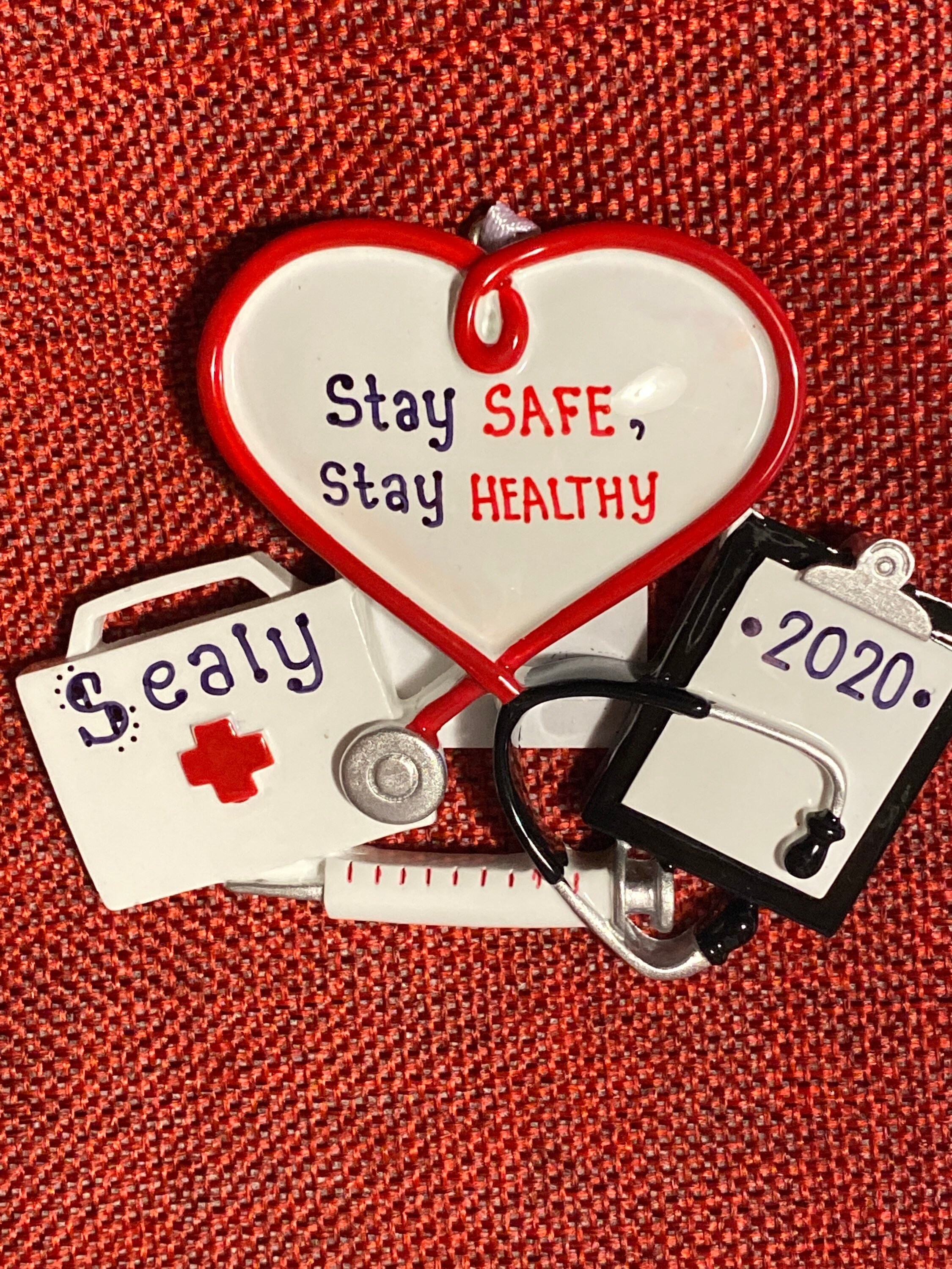 Doctor/ Nurse/ Medical Team, Physician, Emt Personalized Christmas Tree ...