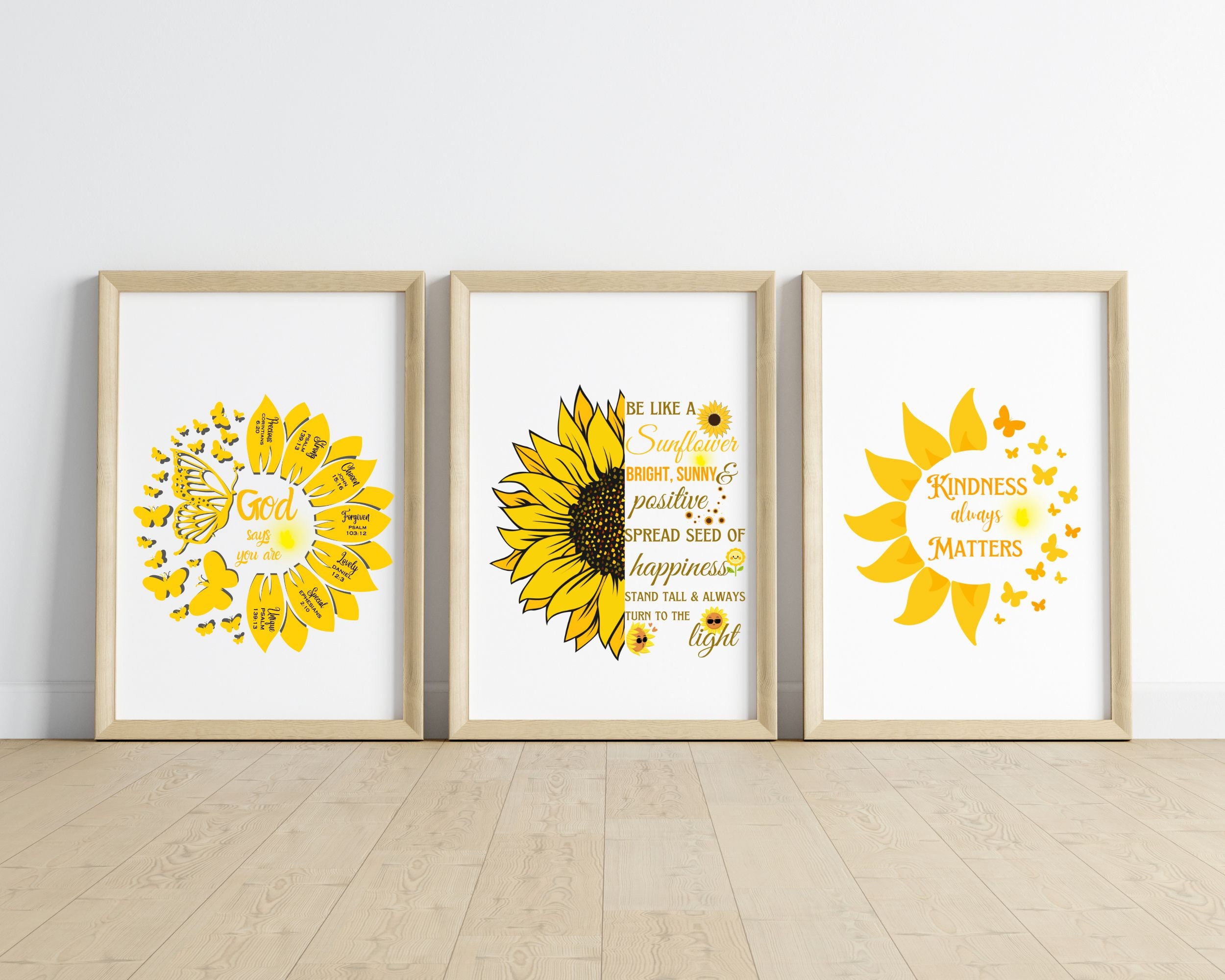 Inspirational Sunflower Clipart, Positive Quotes, Mental Health ...