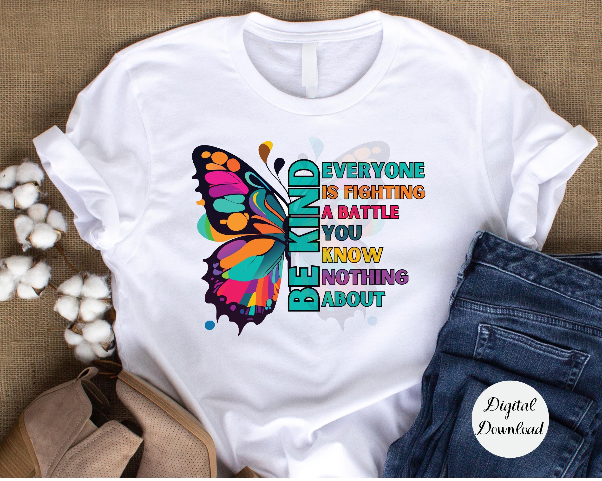 Motivational Butterfly Clipart, Inspirational, Self Love, Mental Health ...