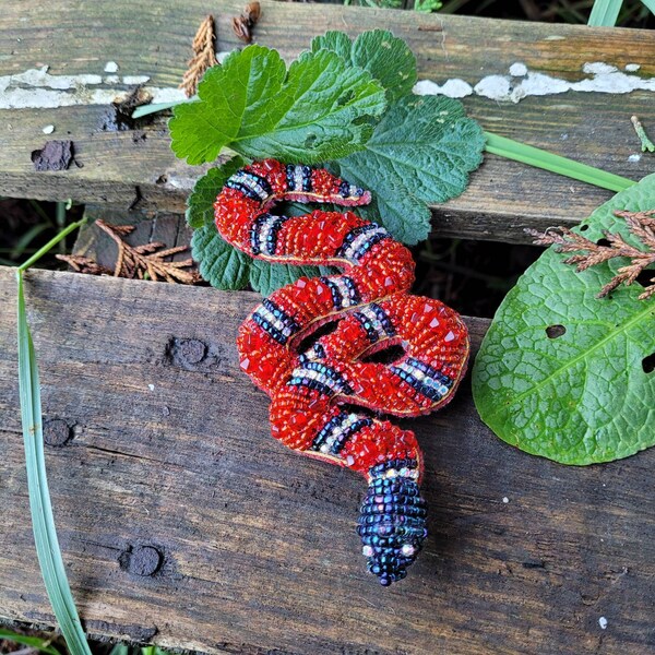 Snake Brooch - Etsy