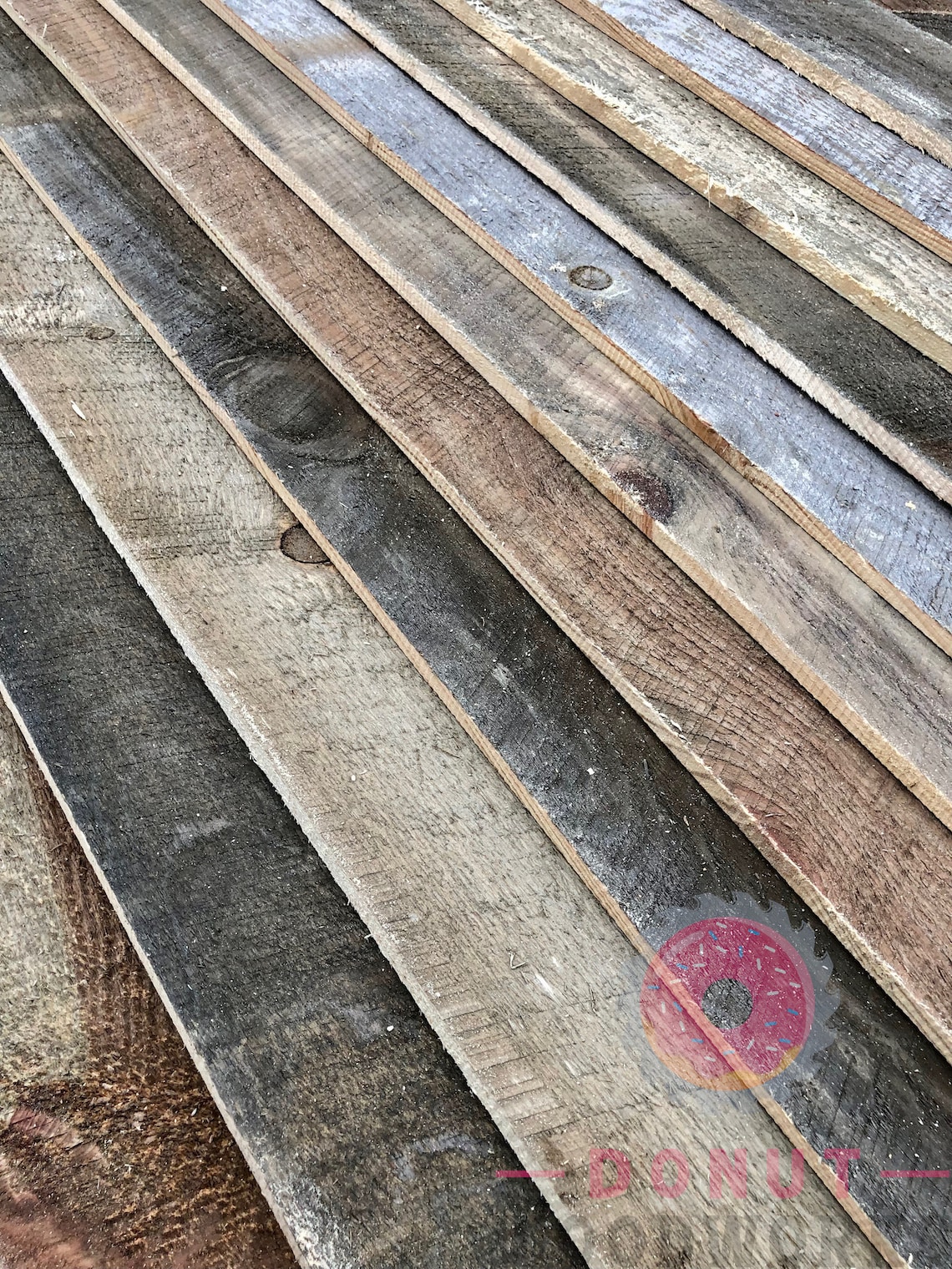 SAMPLE PACK Reclaimed Barnwood Planks/ Barnwood Boards/ Rustic Planks ...