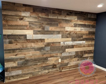 Reclaimed Barnwood Planks/ Barn Wood Boards/ Rustic Planks/ Reclaimed ...