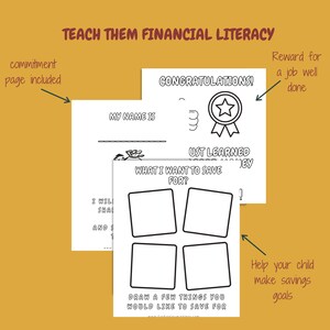 Basic Finance for Kids Coloring Book - Etsy