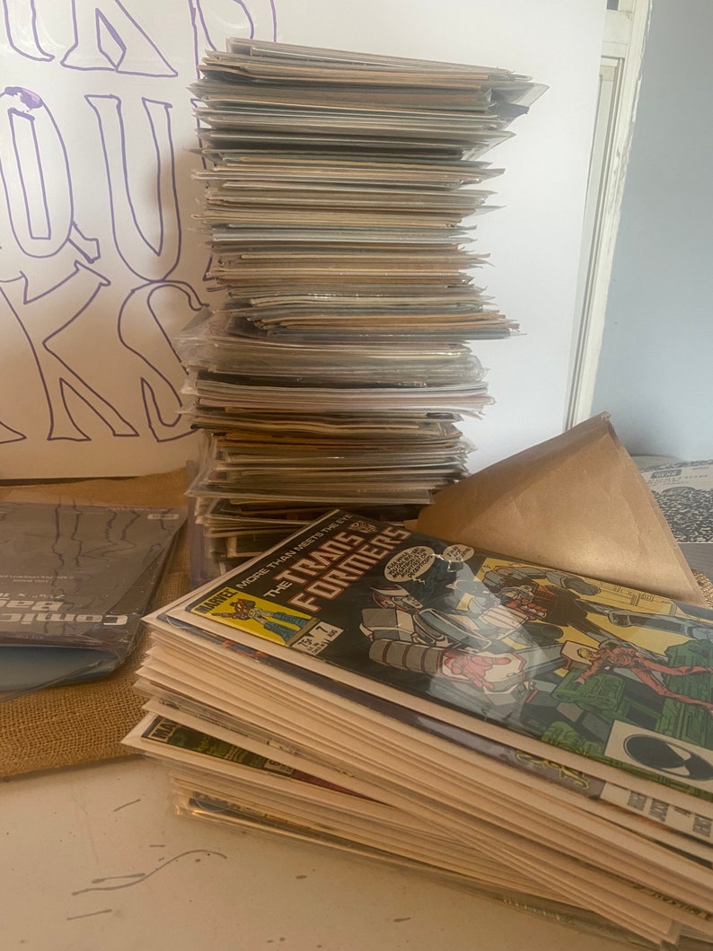 Comic Book Mystery Box. Five Comics for Eight Dollars - Etsy