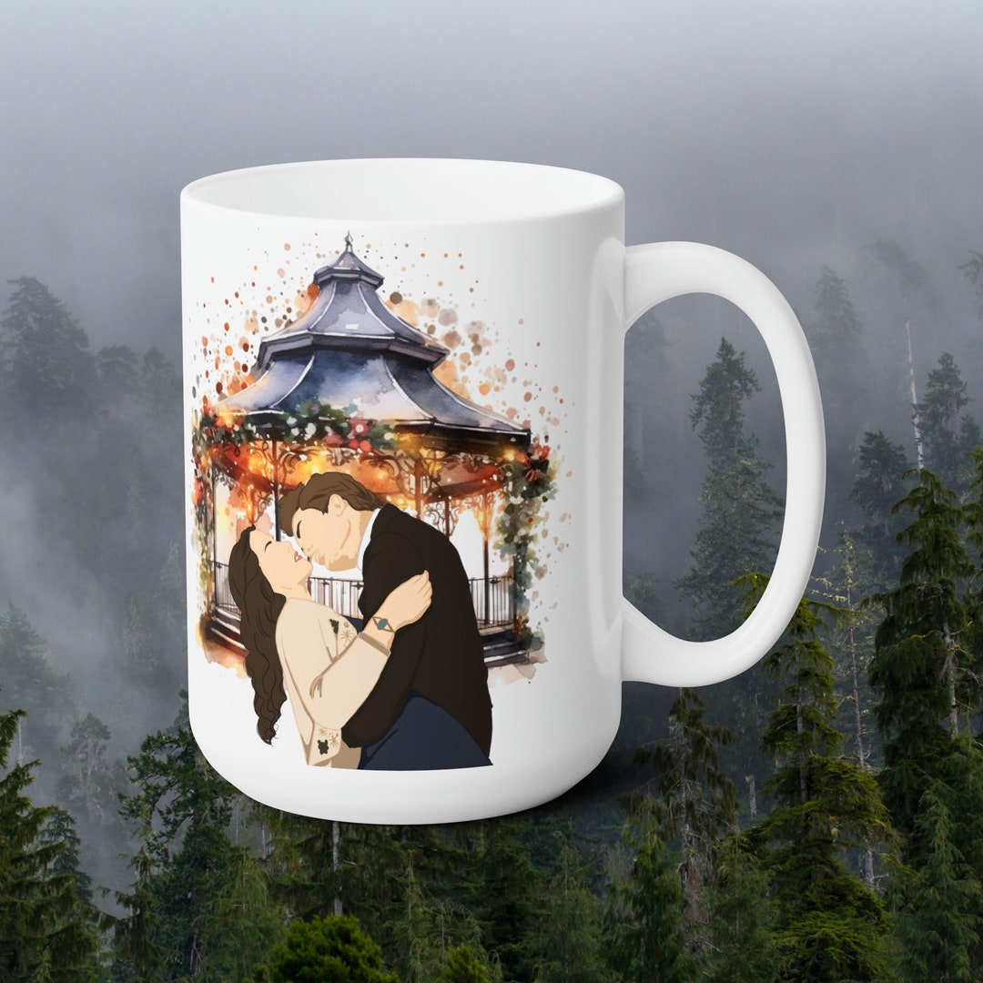 Twilight Prom Mug Bella and Edward Coffee Cup Twilight Saga Fan Art Mug ...