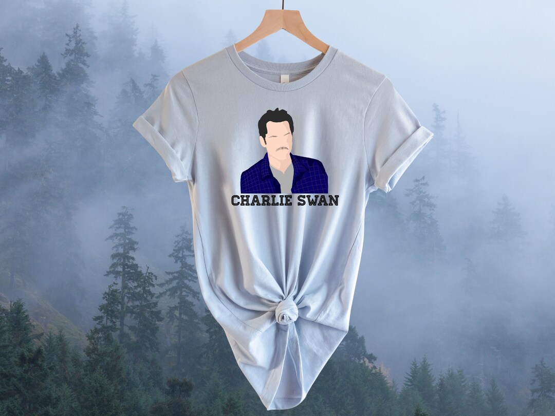 Charlie Swan Twilight Tshirt Team Charlie Shirt Twilight - Etsy