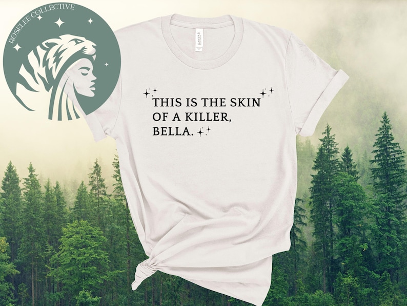 This is the Skin of A Killer Book Quote Shirt Twilight Saga Bella and ...