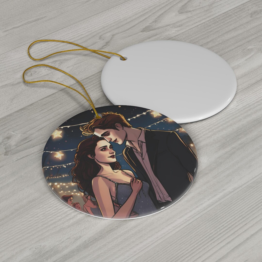 Twilight Bella and Edward Prom Ceramic Ornament Twilight-inspired ...