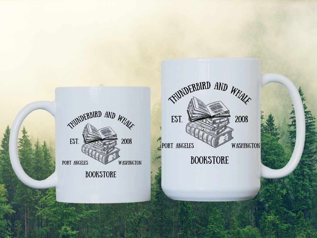 Thunderbird and Whale BOOKSTORE Twilight Mug | Twilight Coffee Cup ...