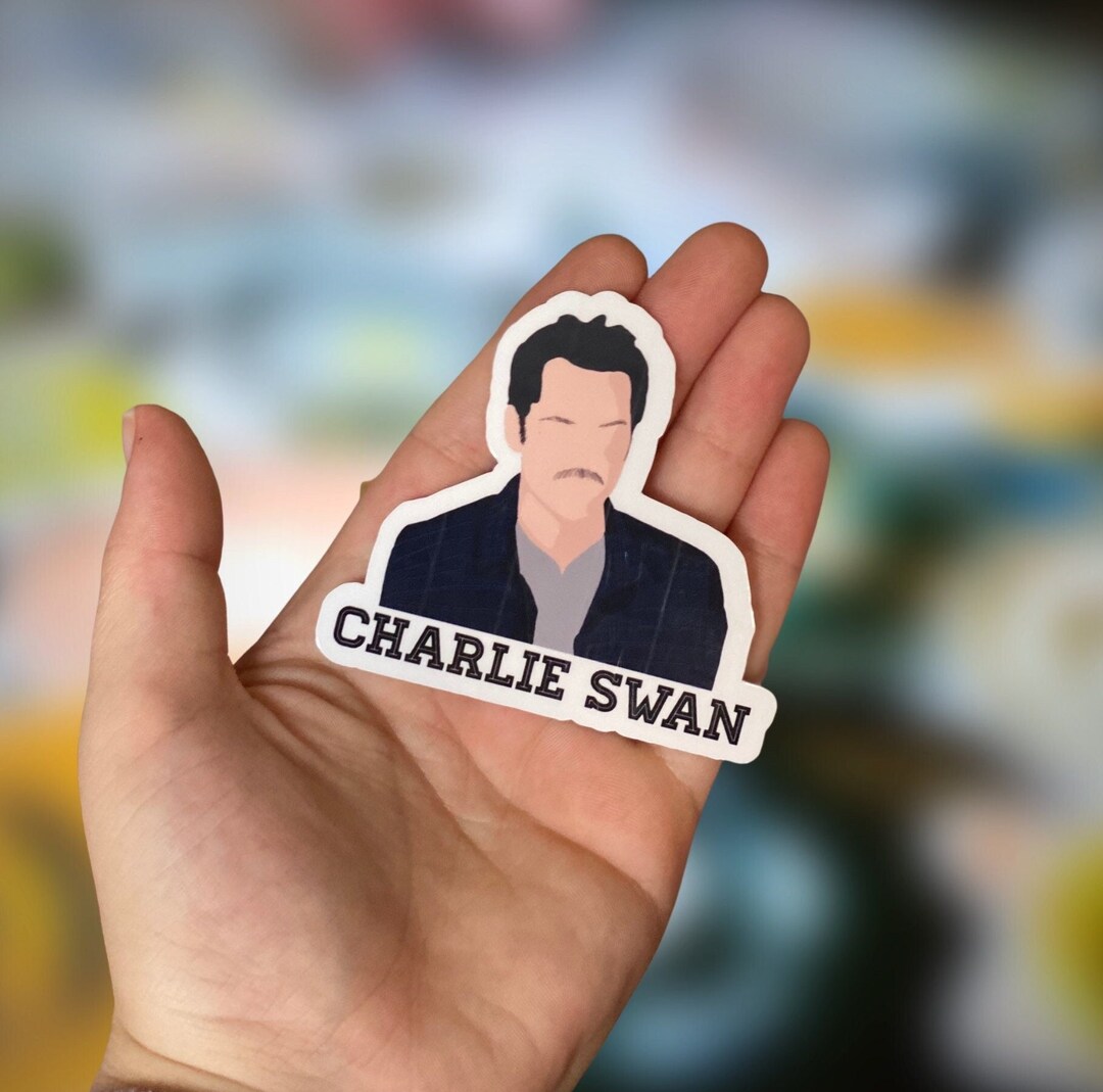 Charlie Swan Sticker: Forks WA, Twilight Saga, Water Resistant Vinyl - Etsy