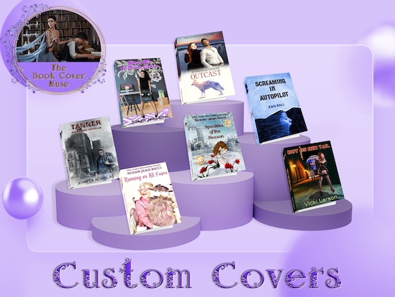 Digital Custom Made Book Cover Design Perfect for Ebooks - Etsy