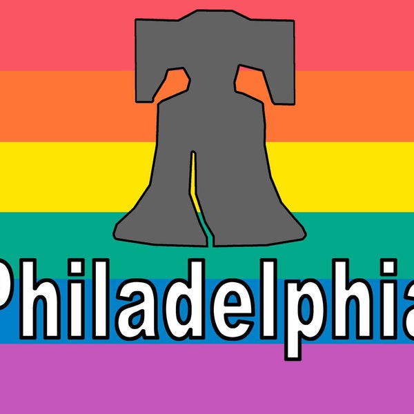 Philadelphia Pride Flag - Etsy