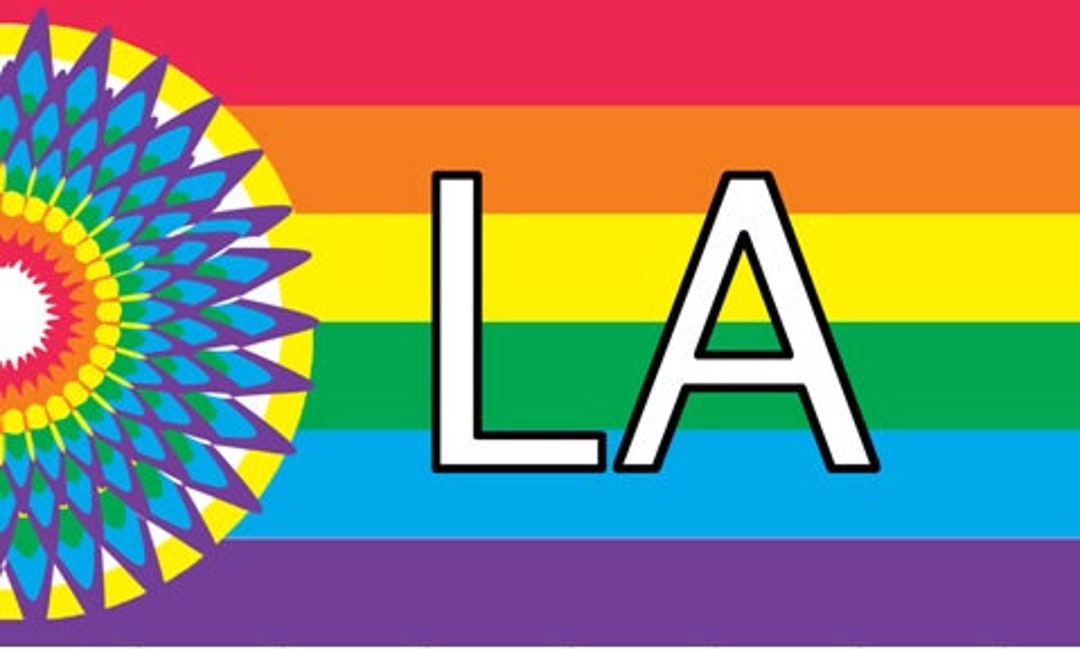 LA Pride Flag - Etsy