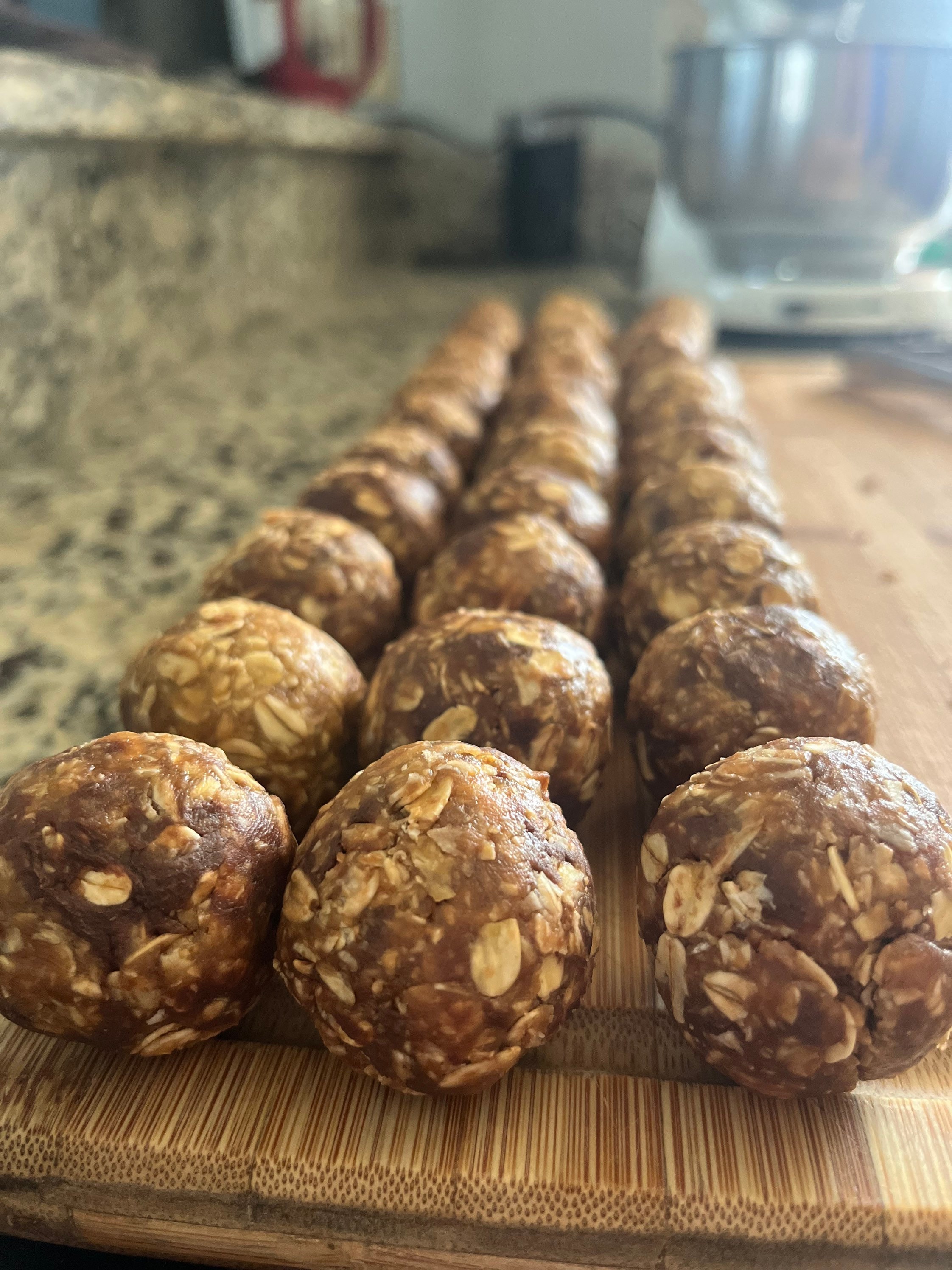 Dark Chocolate Peanut Butter Protein Balls Individually Bagged (24 ...
