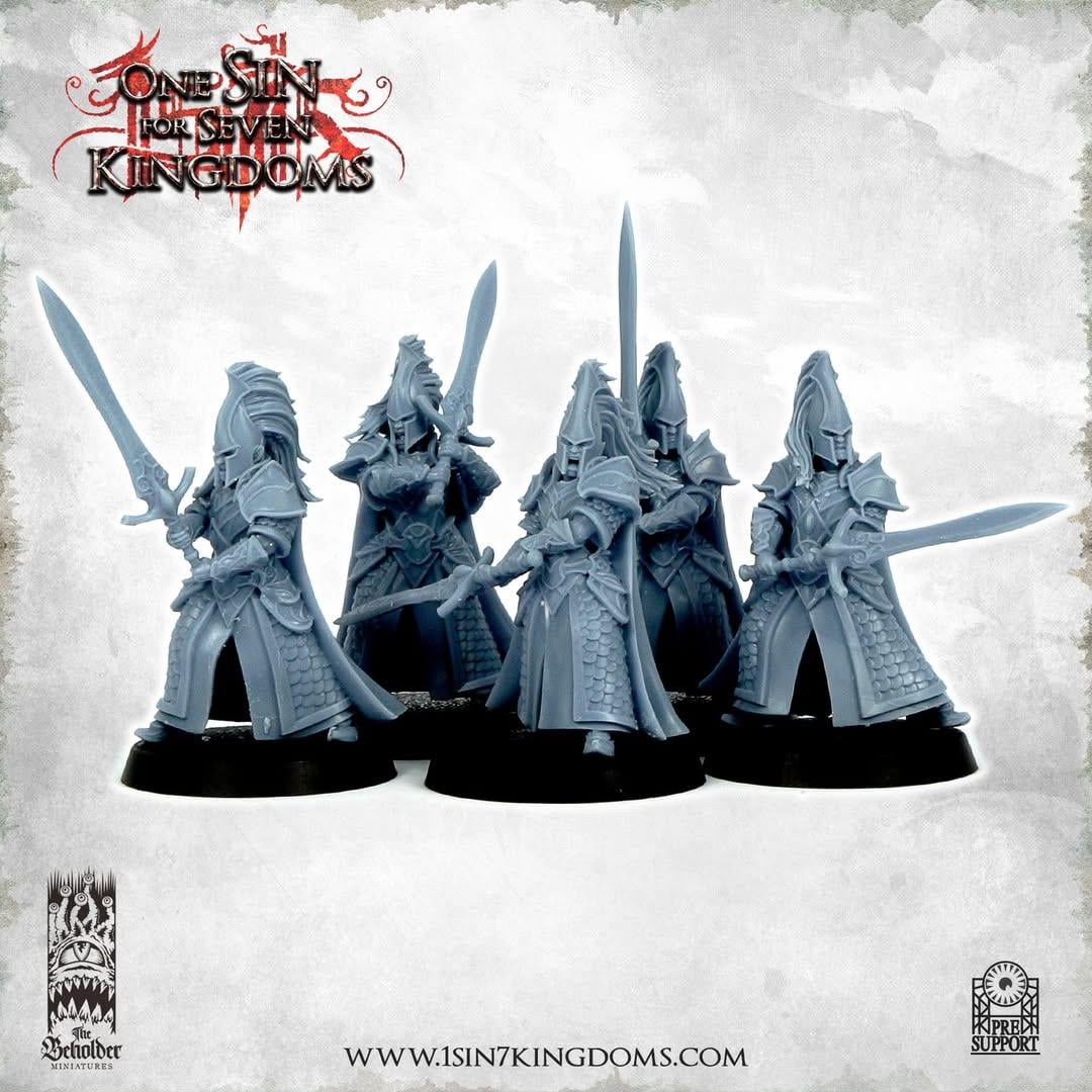 High Elf Swordmasters - High Elves Infantry |tabletop Gaming 32mm ...