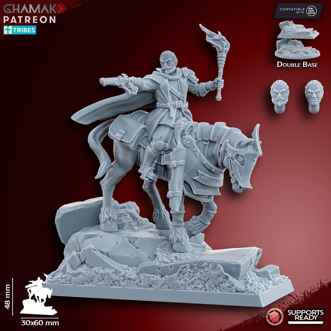 Empire Miniatures - Witch Hunter Horseman Mini by Ghamak | Empire of ...