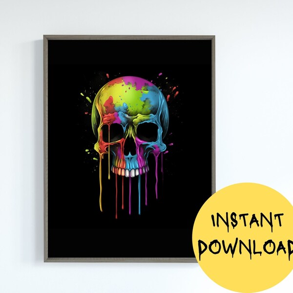 Sugar Skull Poster - Etsy