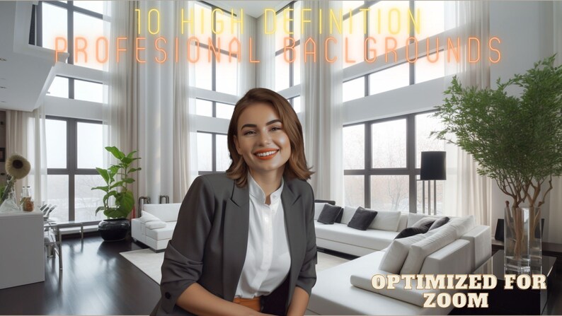 Zoom Back, Zoom Background, Zoom Backgrounds Office, Luxurious Living ...