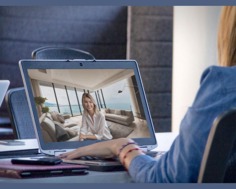 Zoom Back Beach View, Zoom Background, Ocean View, Zoom Backgrounds ...