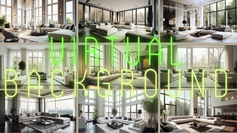 Zoom Back, Zoom Background, Zoom Backgrounds Office, Luxurious Living ...