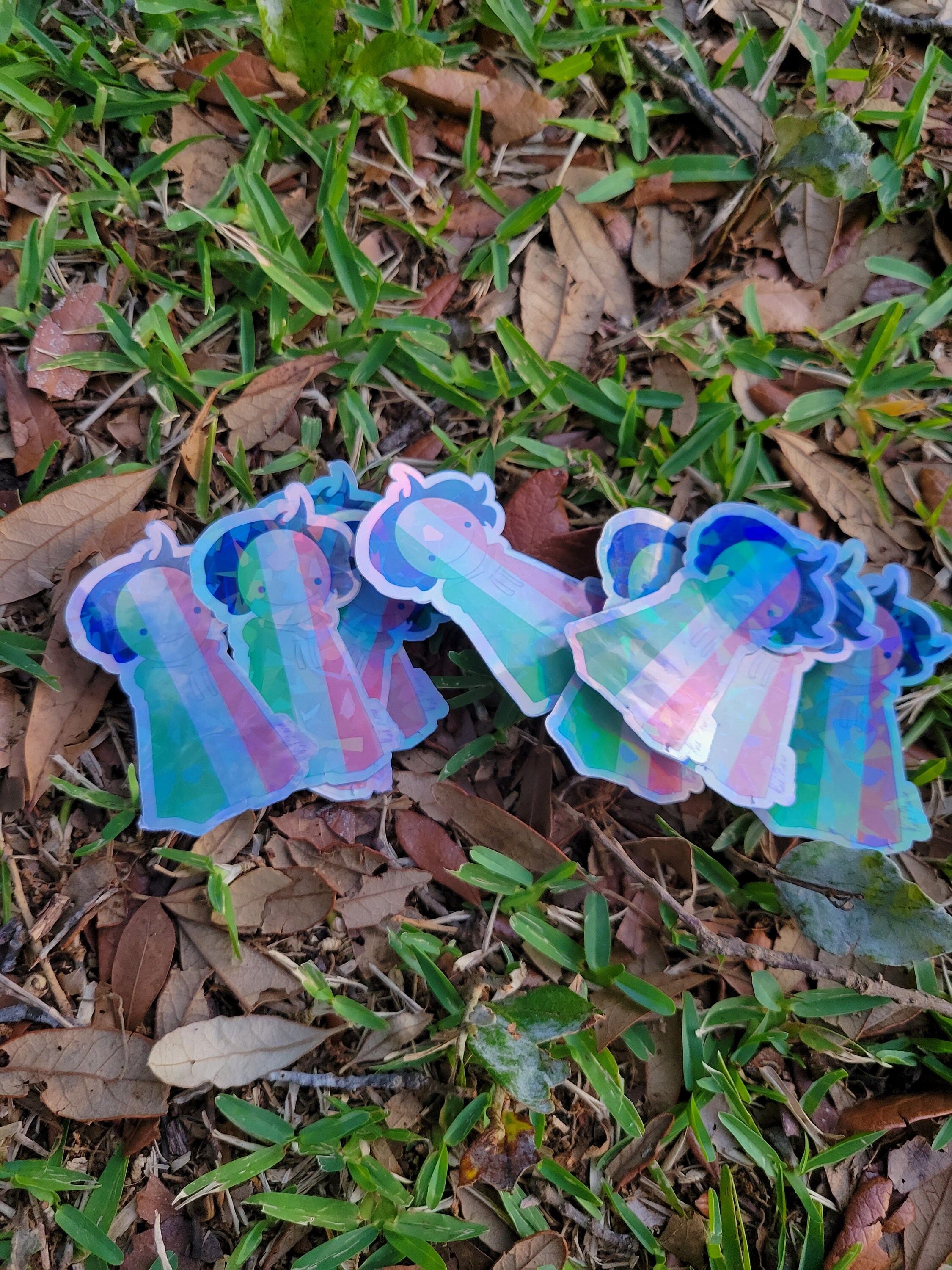 Quackity Broken Glass Sticker - Etsy UK