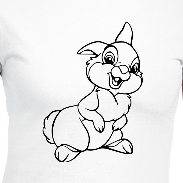 Thumper Rabbit Svg - Etsy
