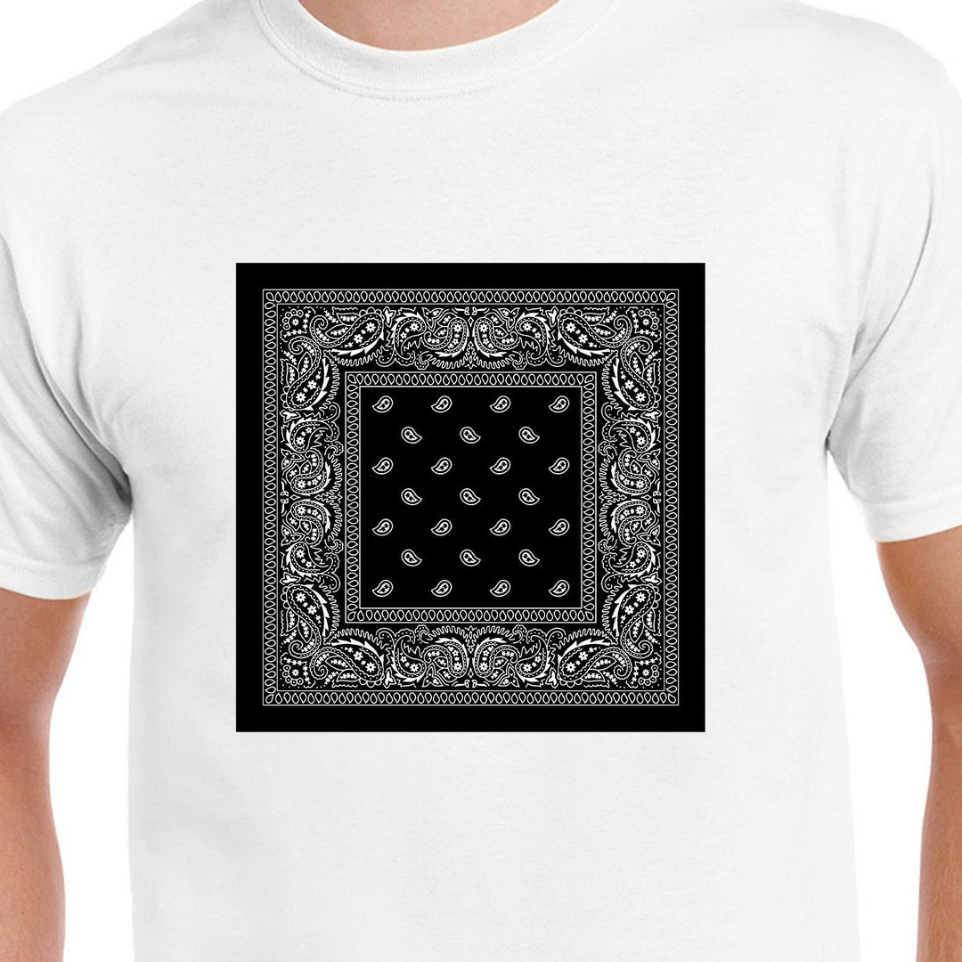 Black Bandana Digital Files - Design Files - Cricut - SVG - Silhouette ...
