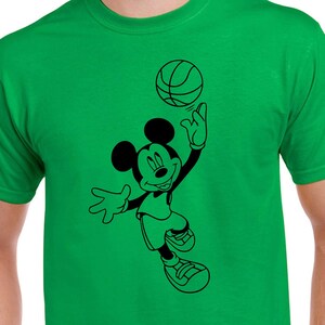Mickey Basketball Digital Cut Files - Design Files - Cricut - SVG ...