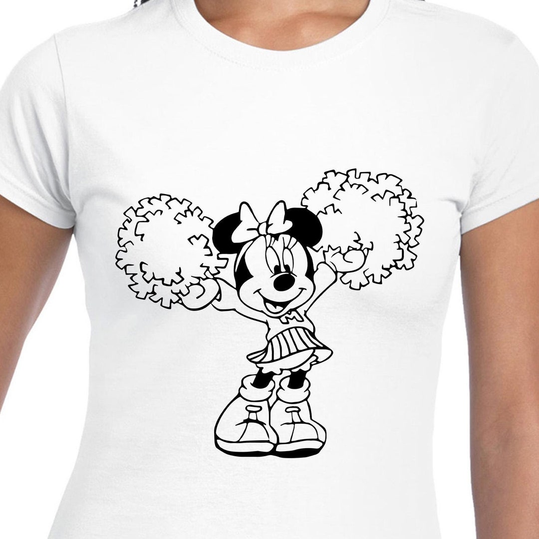 Minnie Cheer Digital Cut Files - Design Files - Cricut - SVG ...