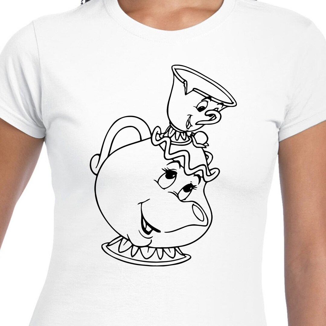 Mrs. Potts & Chip Digital Files - Design Files - Cricut - SVG ...