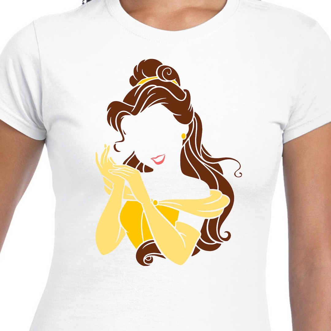 Princess Belle Digital Files - Design Files - Cricut - SVG - Silhouette ...