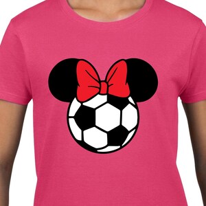 Minnie Soccer Digital Cut Files Design Files Cricut SVG Silhouette ...
