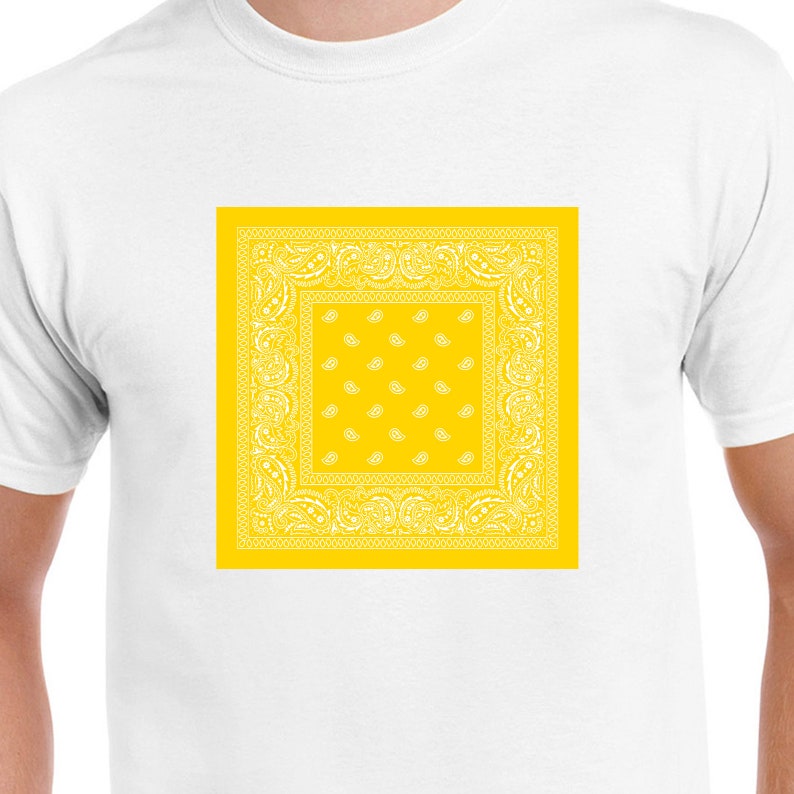 Yellow Bandana Digital Files - Design Files - Cricut - SVG - Silhouette ...