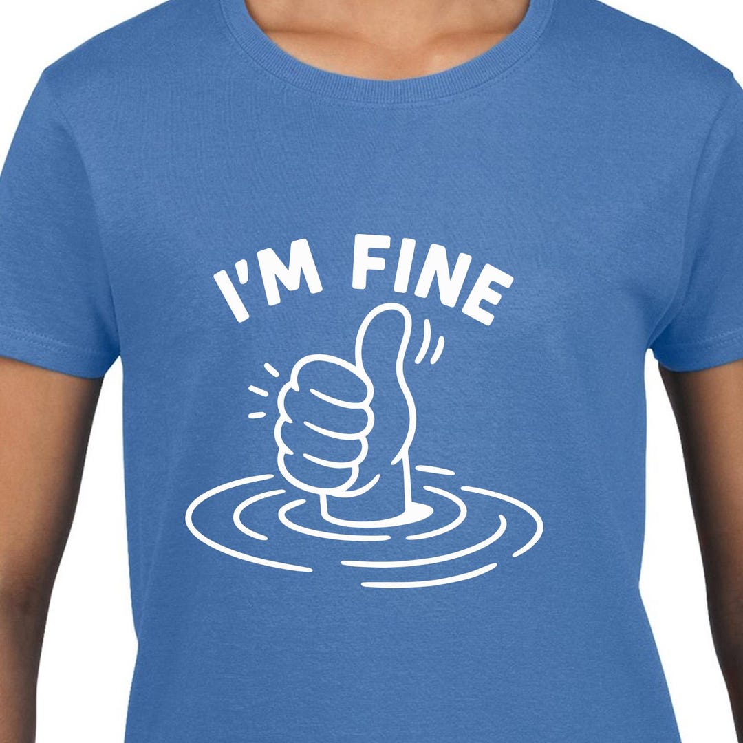 I'm Fine Digital Files - Design Files - Cricut - SVG - Silhouette Cameo ...