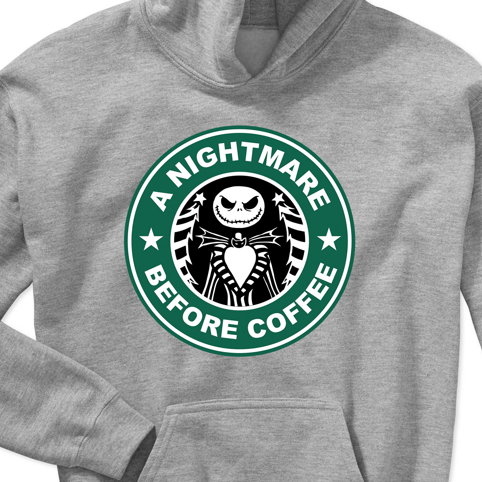 A Nightmare Before Coffee Digital Files Design Files - Etsy