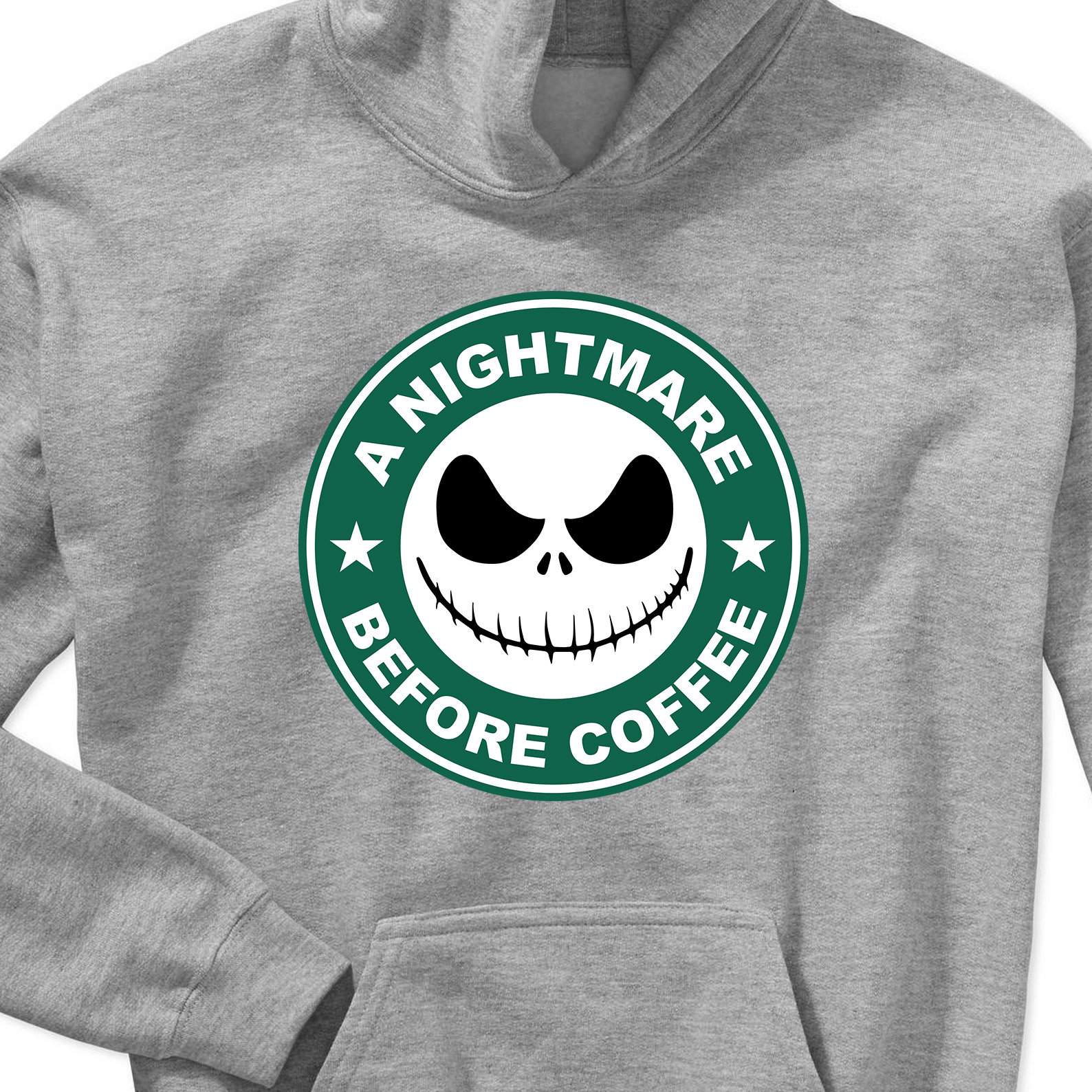 A Nightmare Before Coffee Digital Files Design Files - Etsy