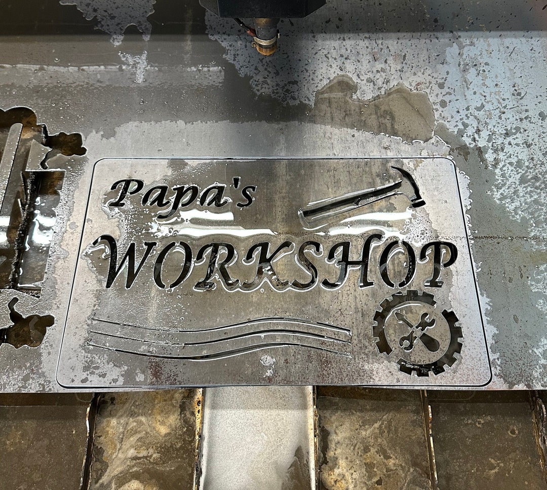 Papas Workshop DXF File, Plasma Table Cut Ready - Etsy